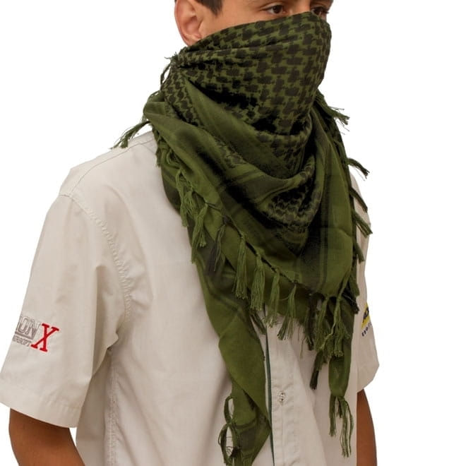 Shemagh Multifuncional Lenço Verde Tático - Nautika