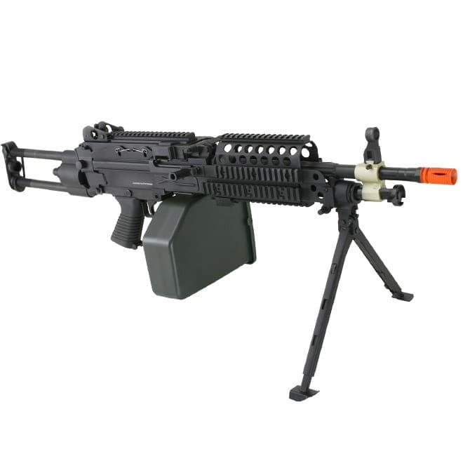 Rifle Airsoft AEG FN MK46 Minimi Cyber Gun full Metal Calibre 6mm