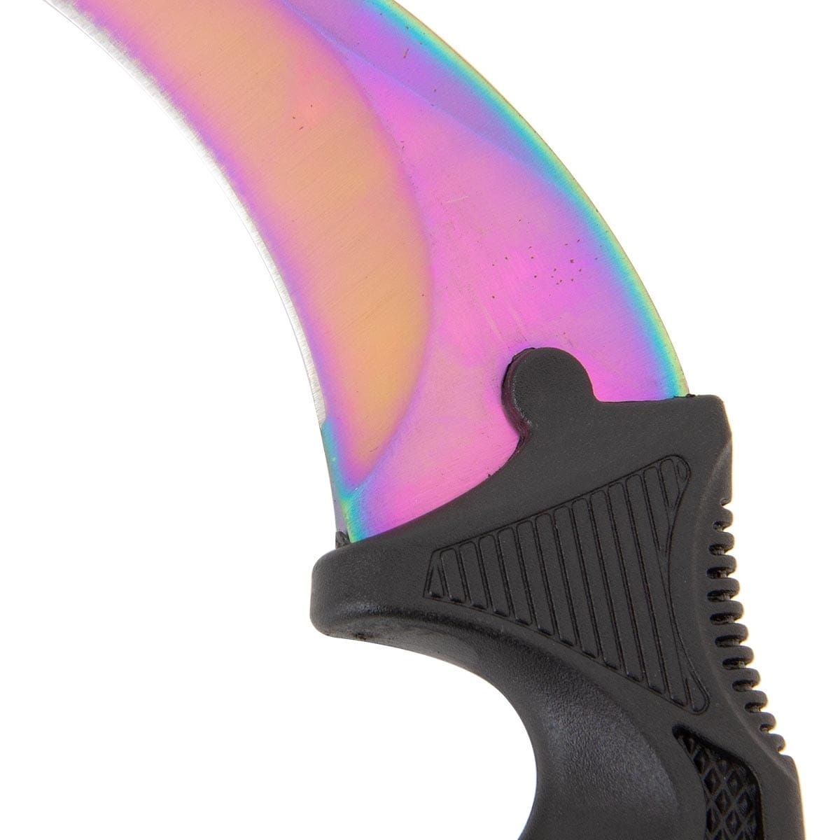 Faca Tática Karambit Lâmina Fade Aço Carbono – Bravo