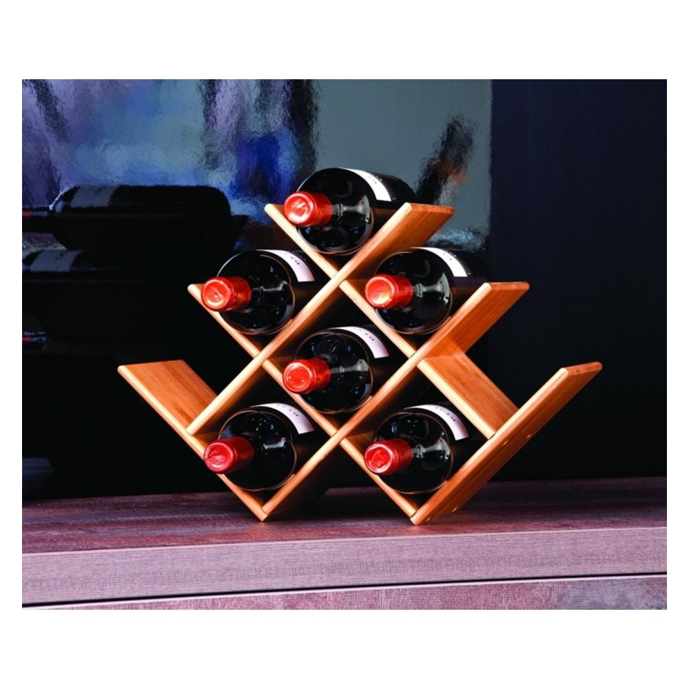 Rack Para Vinho Bamboo - Mor