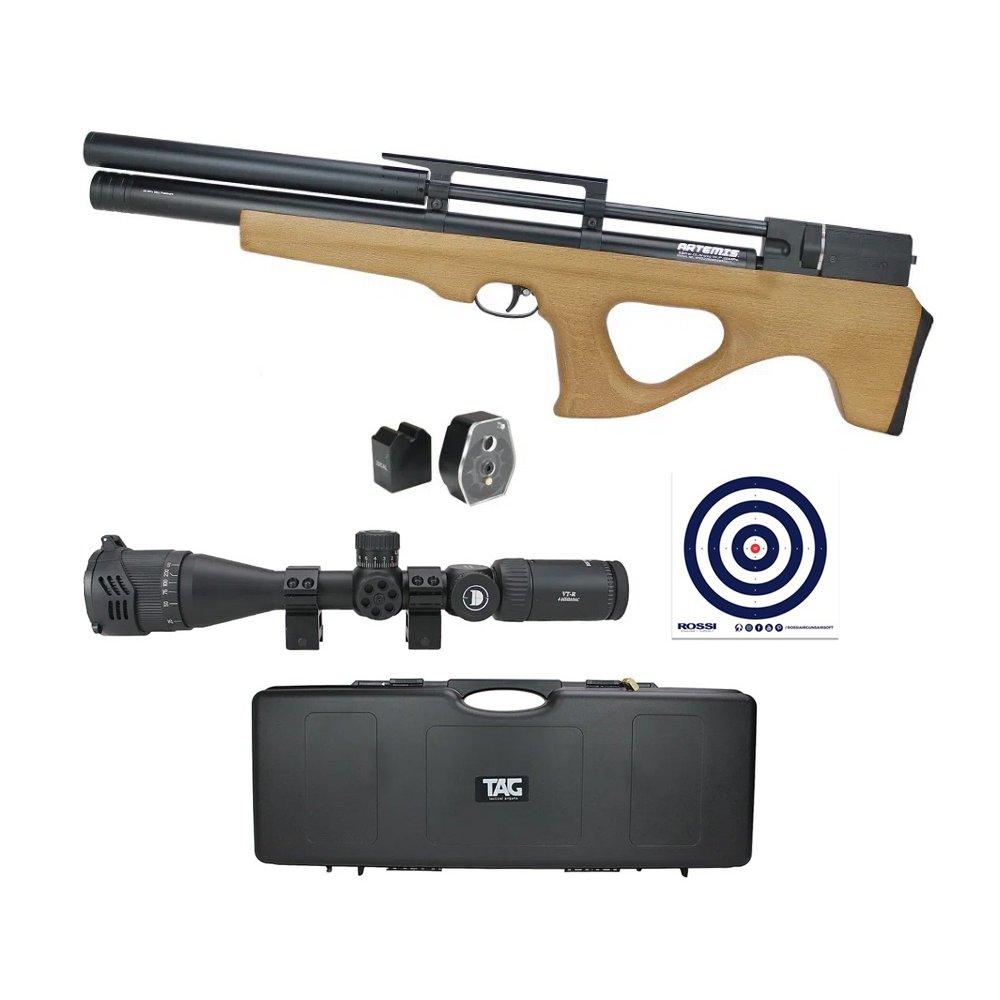Carabina PCP Artemis P15 Killer Bull PUP 5.5 + Luneta 4-16×42 + Case + Alvos - Ventureshop