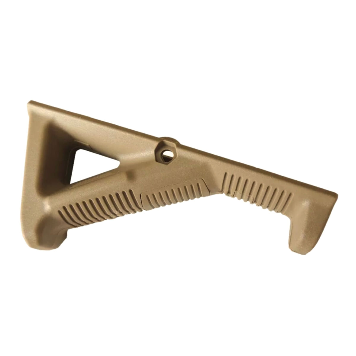 Front Hand Grip Angular 45 graus Trilho 20mm Airsoft Tan